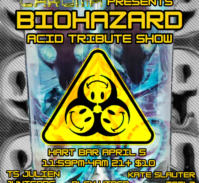 BIOHAZARD: ACID TRIBUTE SHOW at Hart Bar, New York City