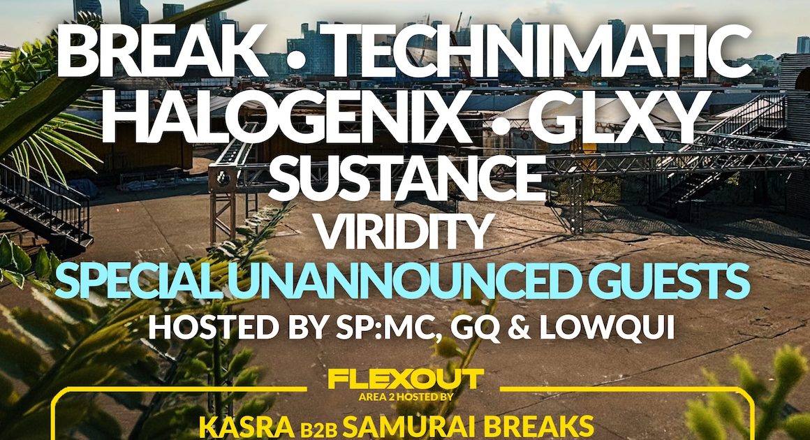 Shogun Sessions w/ Break, Technimatic, Flexout Audio at The Cause, London