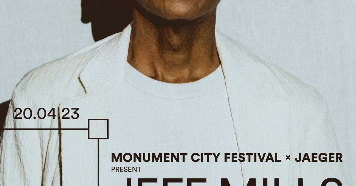 Monument City Festival x Jaeger pres. Jeff Mills at Jaeger, Oslo