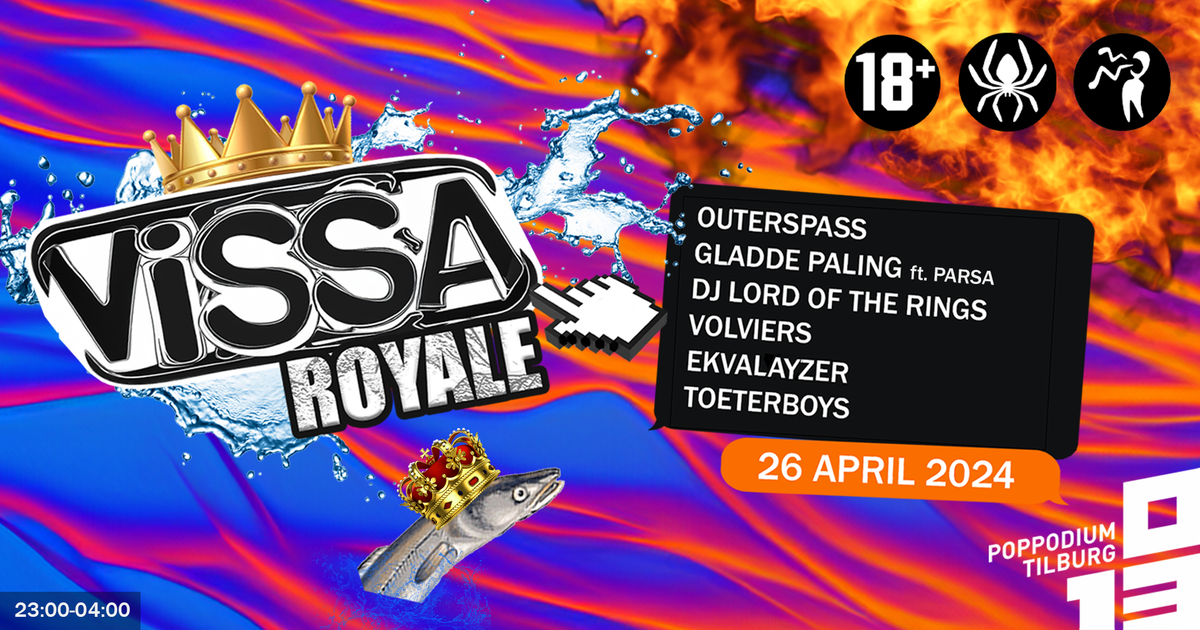 VISSA ROYALE at 013 Poppodium, Netherlands