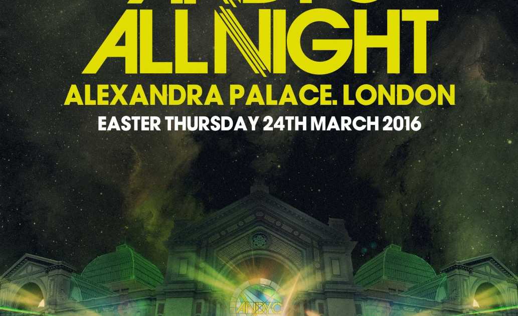 Andy C All Night at Alexandra Palace, London