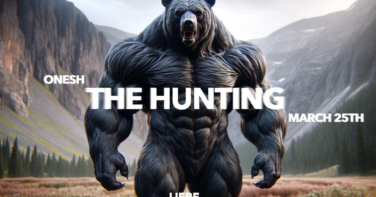 ONESH THE HUNTING at Le Liebe, Paris