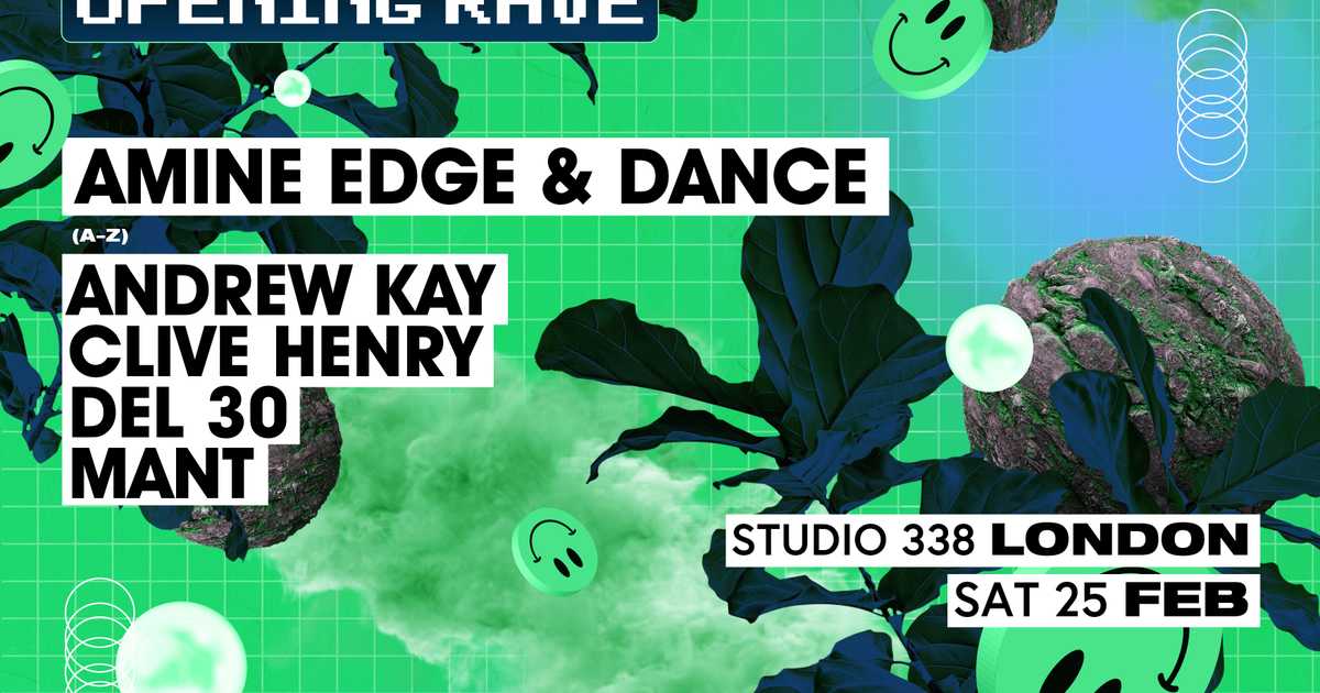 Sankeys Opening Rave w/ Amine Edge & DANCE (All Night Terrace Party) at ...