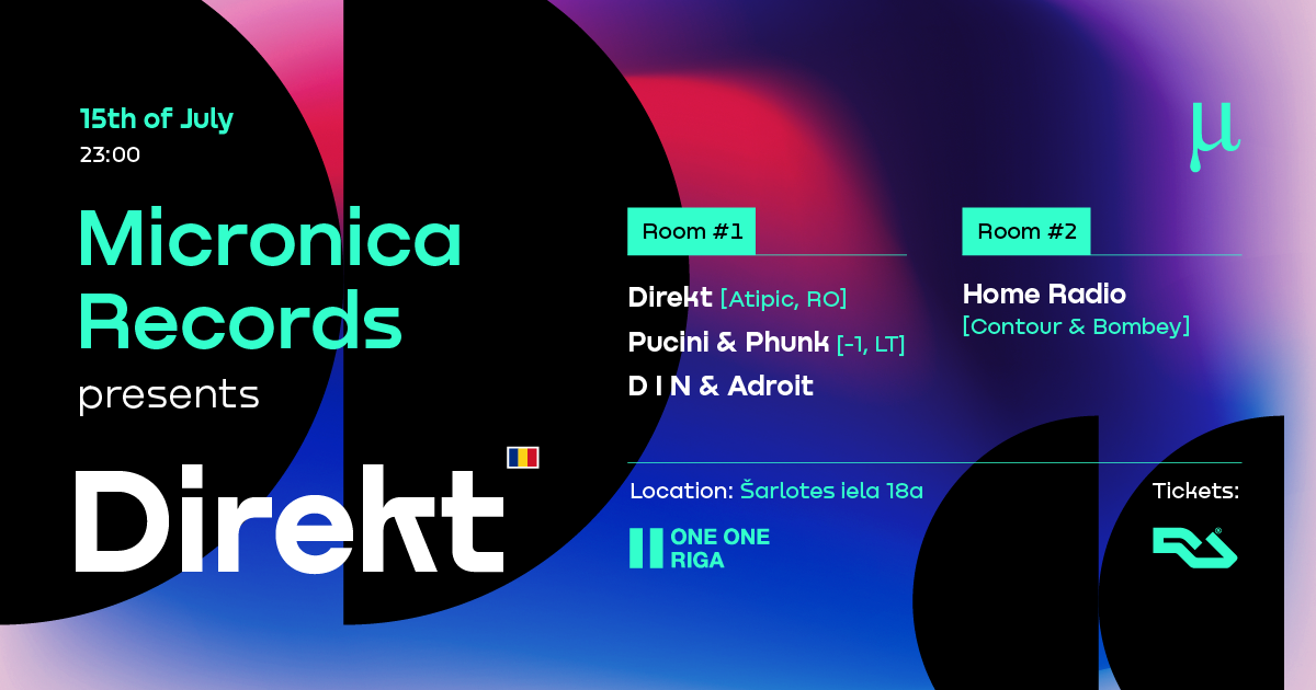 Direkt (Atipic, RO) at One One Riga, Riga