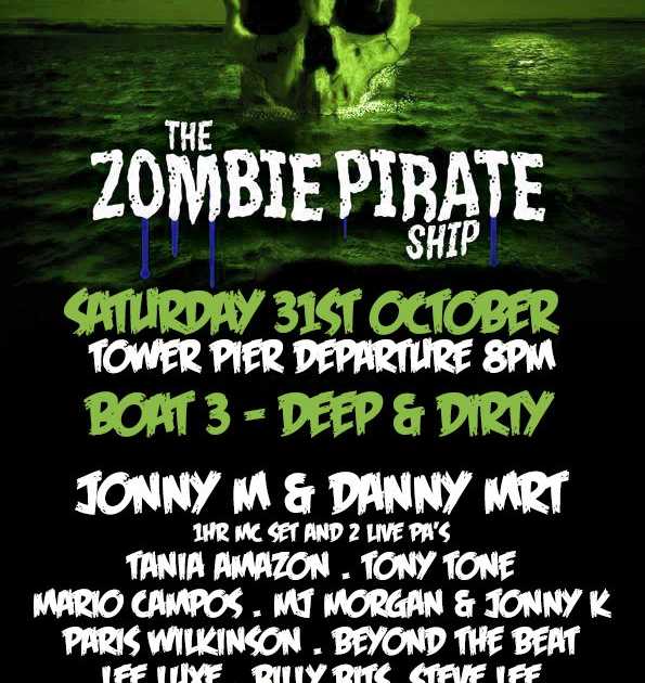Zombie Pirate Ship 3 - Deep & Deadly en Tower Millennium Pier, London