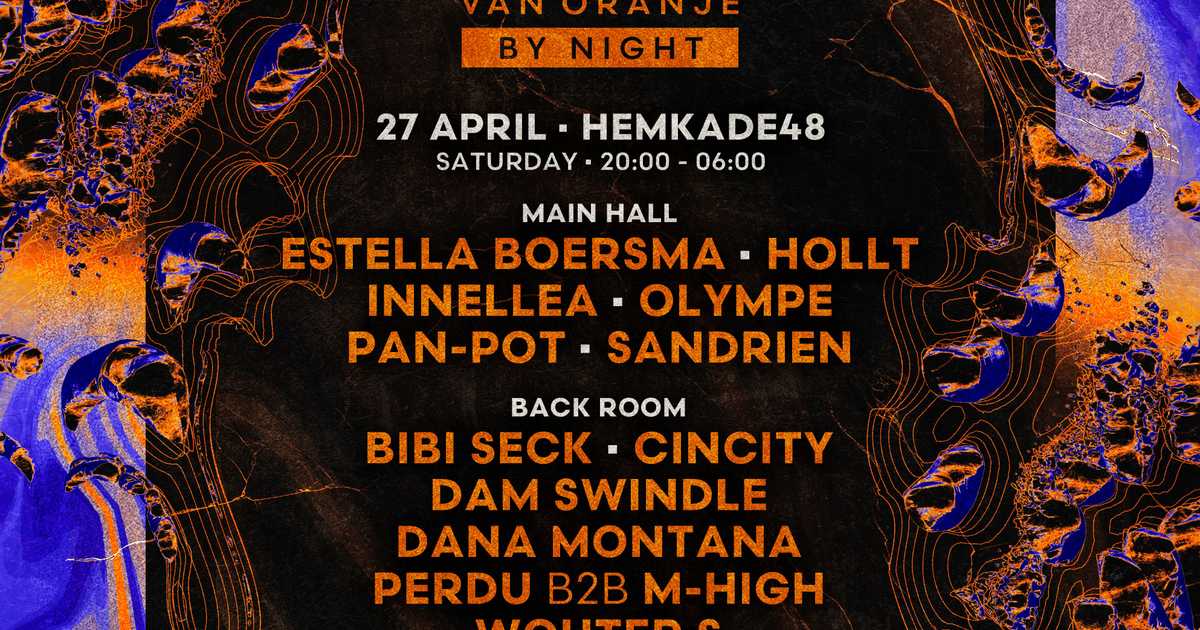 Loveland van Oranje by Night 2024 at Hemkade 48, Amsterdam