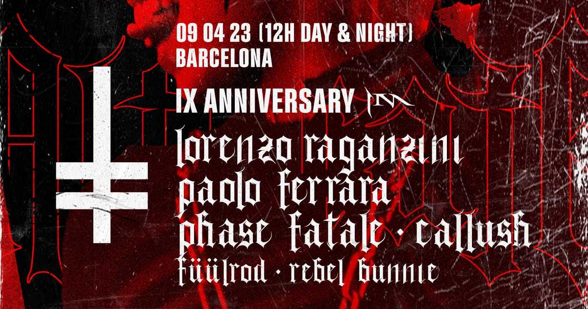 HEX Barcelona (12h day & night) at AlteratE Club, Barcelona