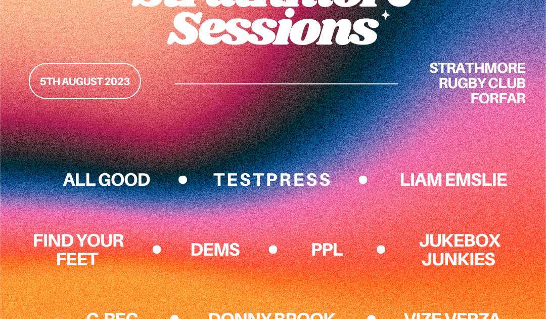 Strathmore Sessions at Strathmore Rugby Football Club, Scotland