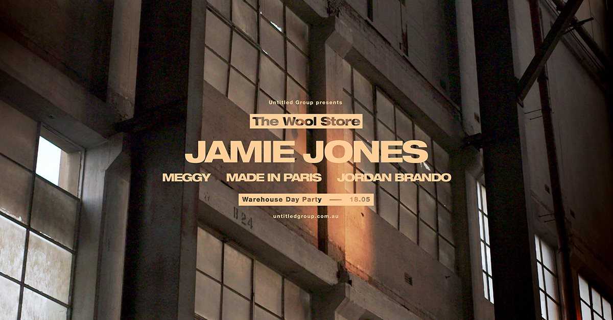 Jamie Jones Warehouse Day Party at The Wool Store, Melbourne