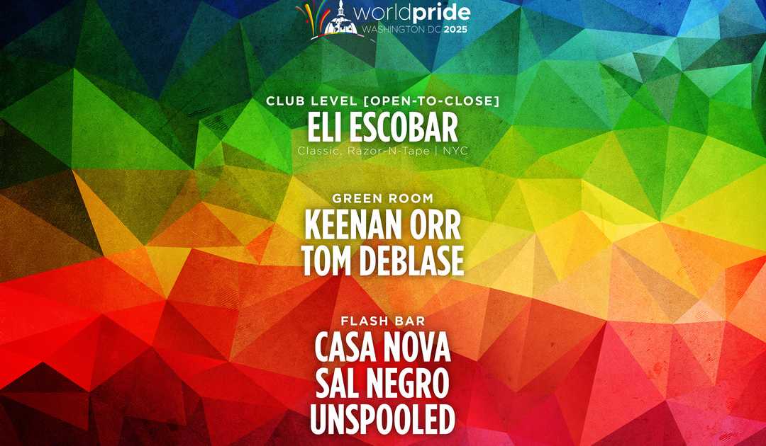 Eli Escobar [open-to-close] at Flash, Washington DC