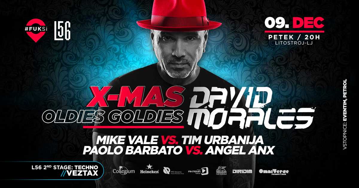 David Morales @ Fuksi at L56 Litostroj, Ljubljana