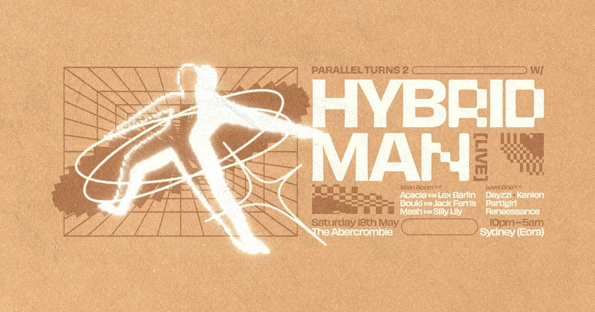 Parallel Pres. Hybrid Man (Live) at Abercrombie Hotel, Sydney