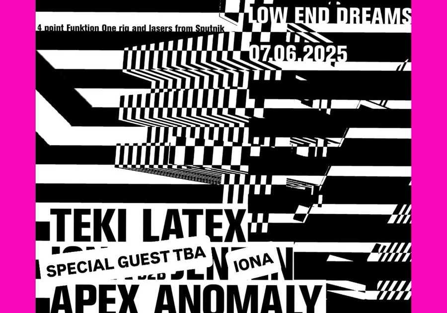 Field Maneuvers x LED: Teki Latex, Special Guest TBA, iona, apex ...