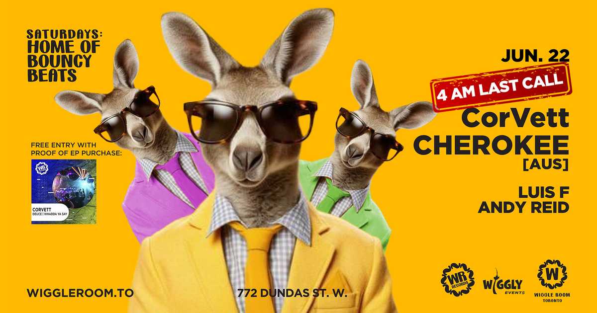 WR Records: CHEROKEE (Australia) - CorVett (EP Release Party) | 4AM ...