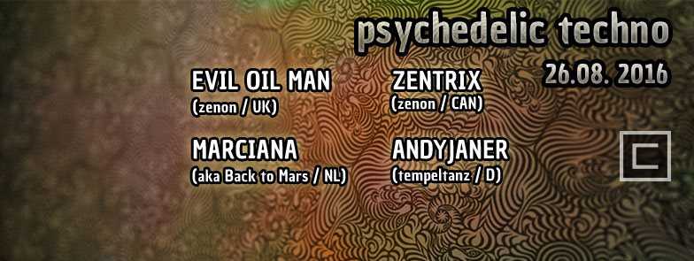 Psychedelic Techno at Club Charlotte, Munster