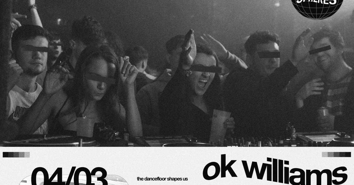 Meraki x Shifting Spheres presents: OK Williams at Meraki, Liverpool