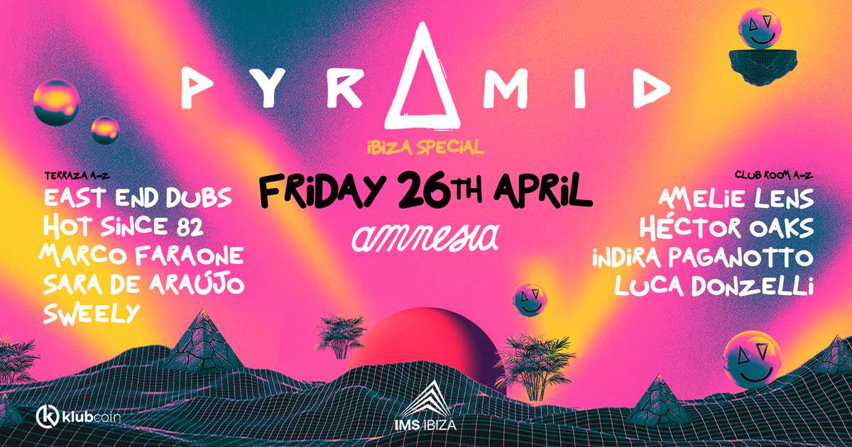 Pyramid Special at Amnesia Ibiza, Ibiza