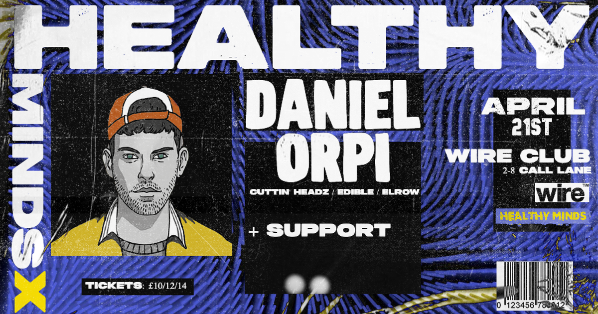 Daniel Orpi + Support em Wire Club, Leeds