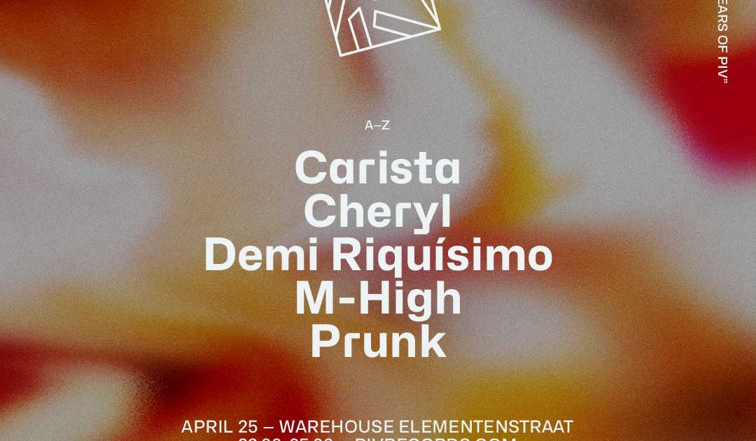 PIV KINGSNIGHT WAREHOUSE at Warehouse Elementenstraat, Amsterdam
