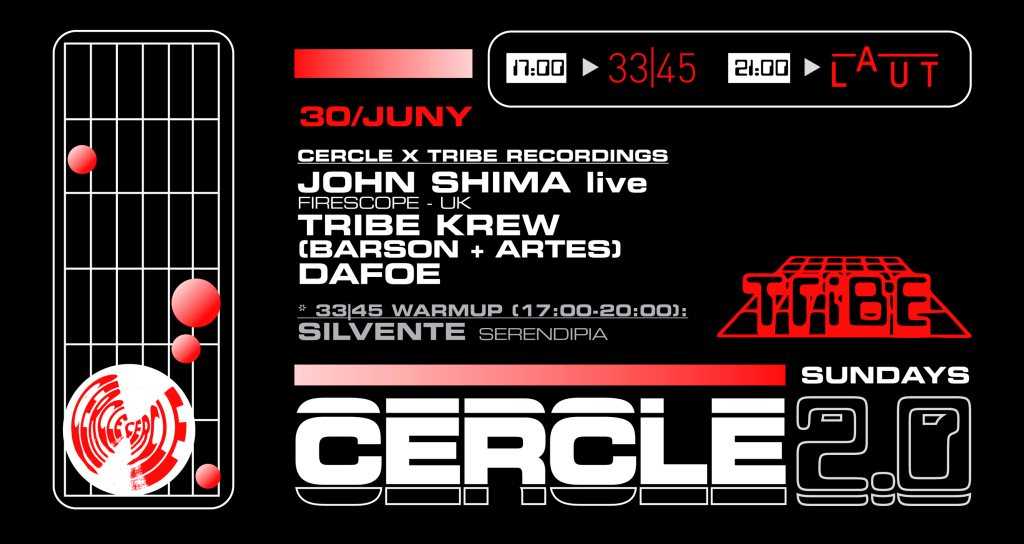 Cercle x Tribe Recordings: John Shima Live / Dafoe / Tribe Krew bei ...