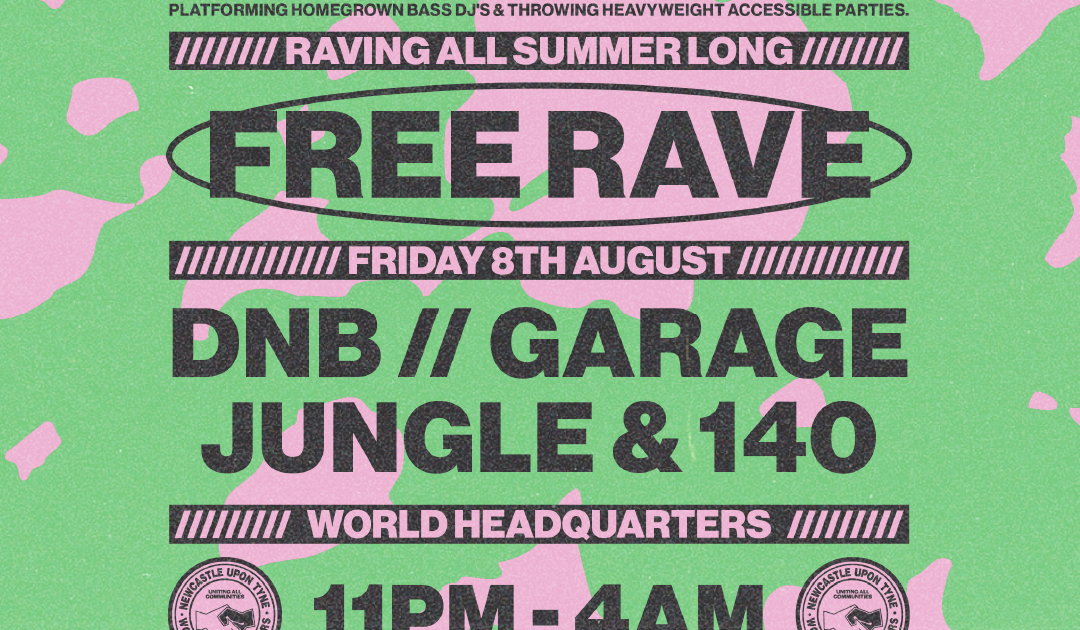 BLOOM - FREE RAVE - D'n'B, Jungle, UK Garage, 140 at World Headquarters ...