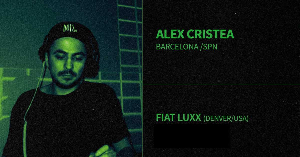 Alex Cristea & DJ FLAT LUXX at Melt, Busan