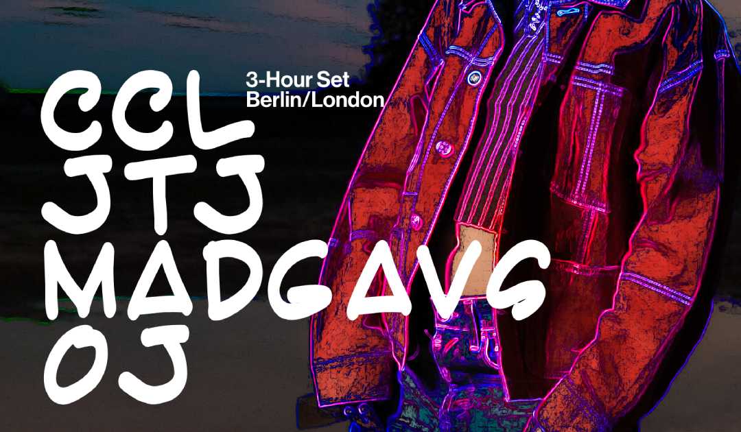 INCOGNITO presents CCL (3-Hour Set) with JTJ, mad gavs and OJ at TBA - Los Angeles, Los Angeles