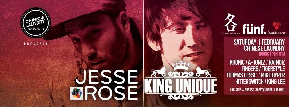Jesse Rose & King Unique at Chinese Laundry, Sydney