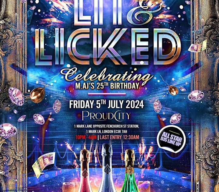 Lit & Licked bei Proud Cabaret, London