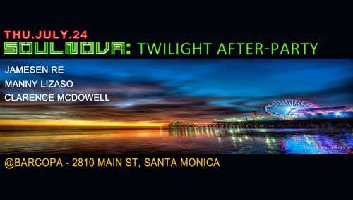 Soulnova: Twilight Concert After-Party a Barcopa, Los Angeles