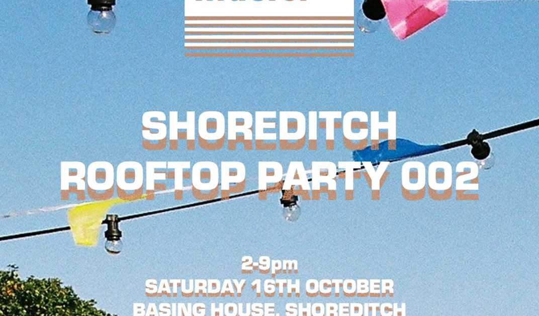 Concrete Music Shoreditch Rooftop Party 002 bei Basing House, London