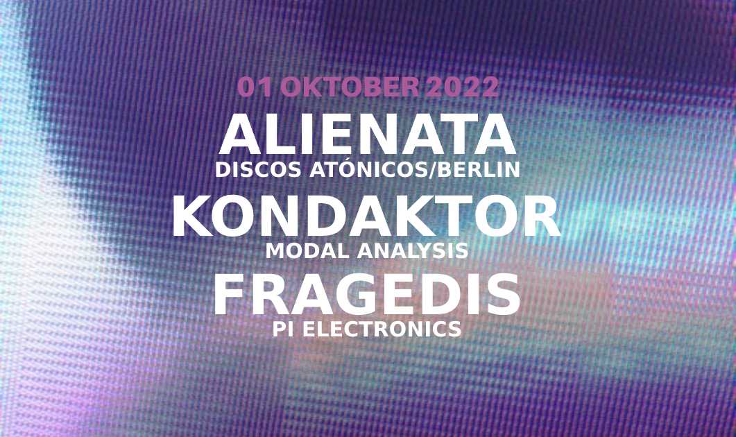 Alienata / Kondaktor / FRAGEDIS at Astron Bar (closed), Athens