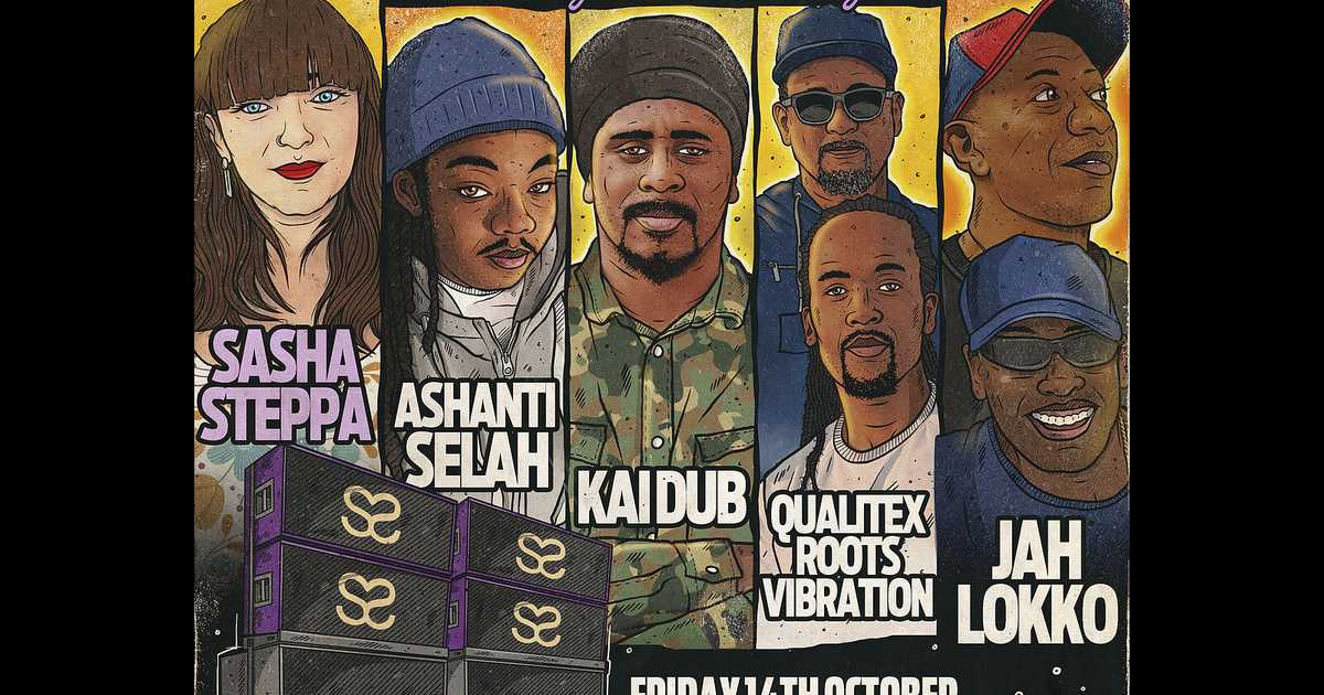 Sasha Steppa Sound System Launch Party at Malcolm X Centre, Bristol