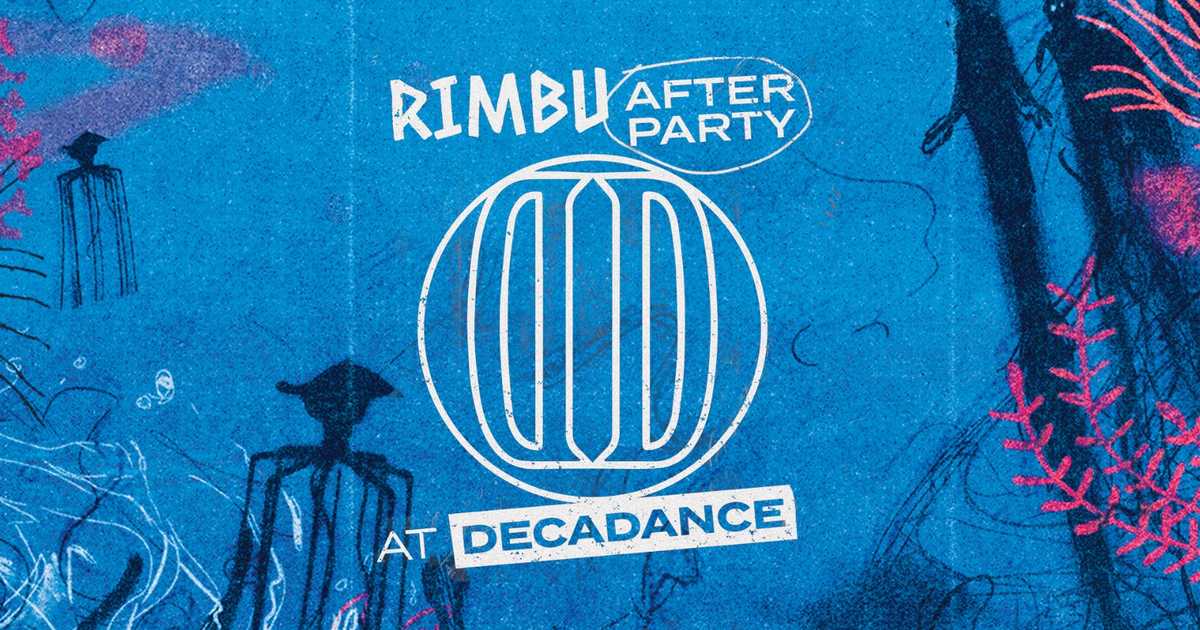 RIMBU OPEN AIR – AFTER at Decadance, Ghent