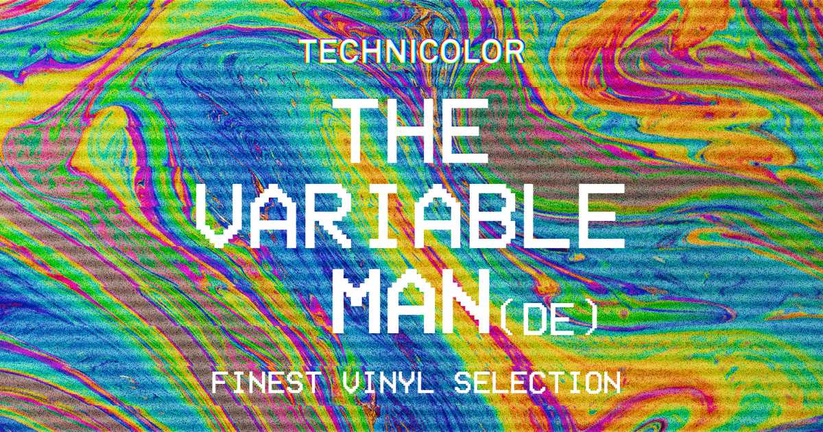 Technicolor with The Variable Man (M-Theøry/DE) at Chapeau Rouge, Prague