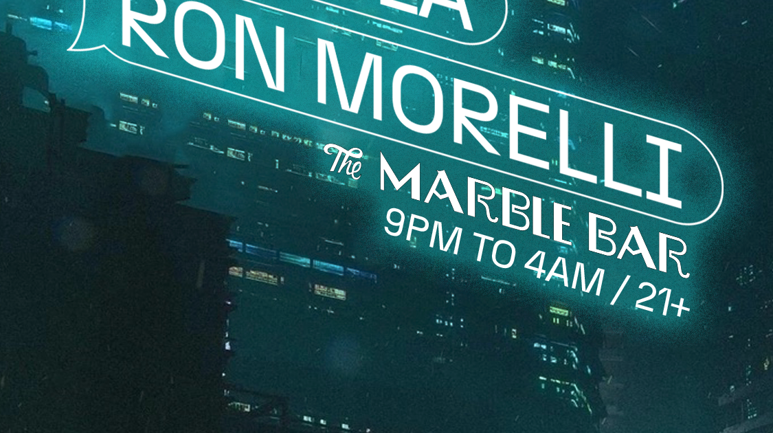 Marble Bar Pres. Ron Morelli and BMG with Fabiola en Marble Bar, Detroit