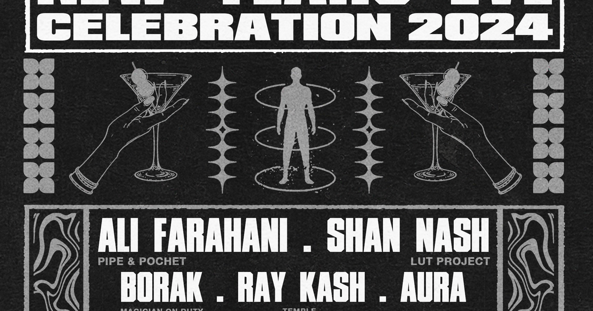 Temple x Off Record present: NYE celebration with Ali Farahani & Shan ...