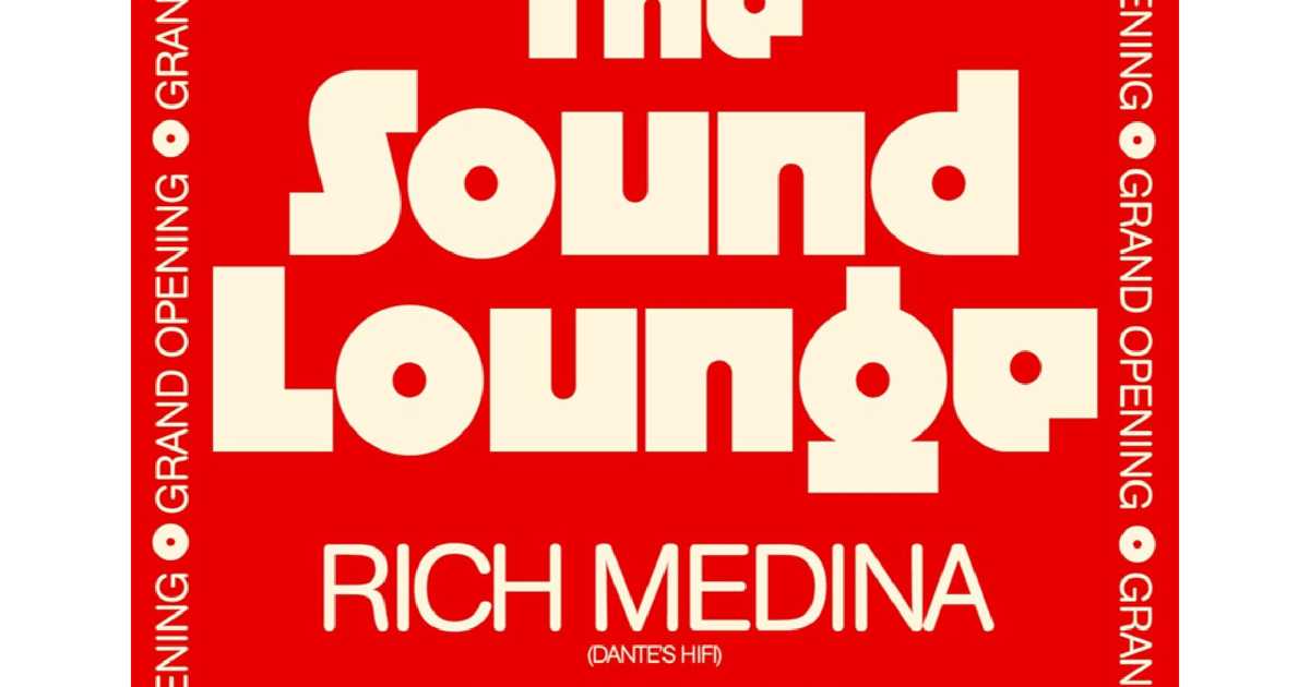The Sound Lounge GRAND OPENING with Rich Medina, John Raffaele, Cubby ...