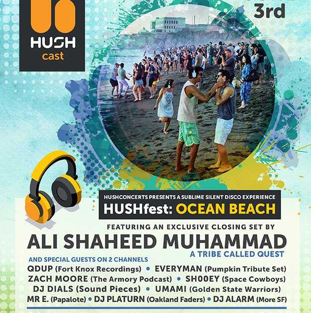 Hushfest Ocean Beach: Ali Shaheed Muhammad (A Tribe Called Quest) em ...