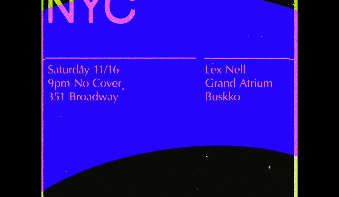 Feel Free NYC: Grand Atrium / Buskko + Lex Nell (The Face Radio) at ...
