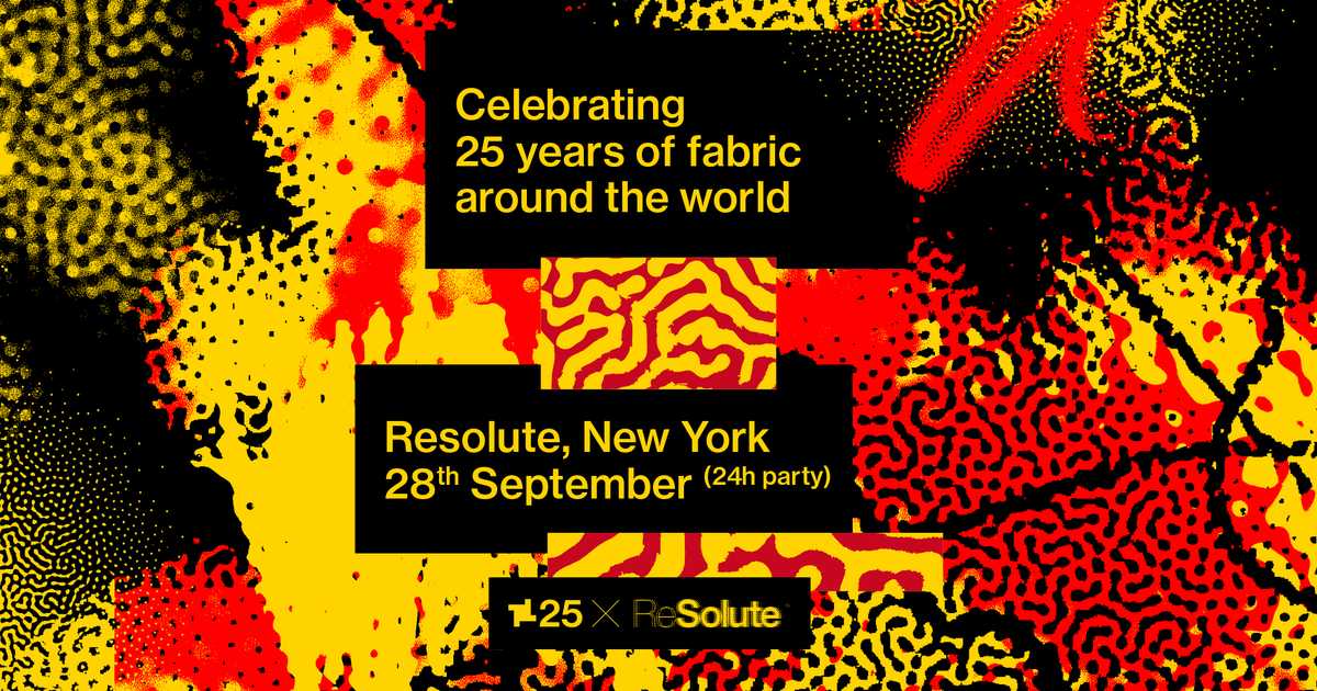 ReSolute presents: Celebrating 25 years of fabric around the world at ...