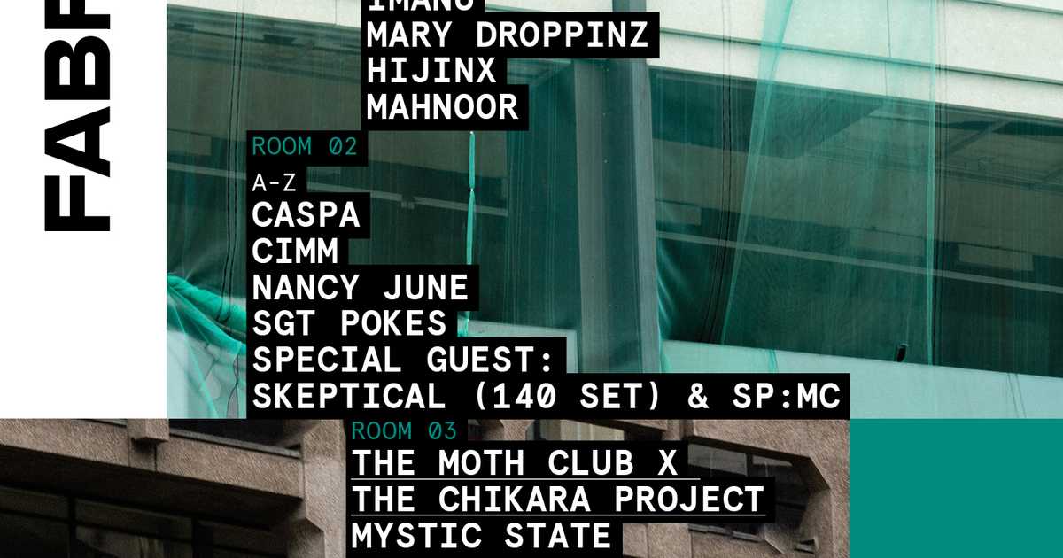 FABRICLIVE: Zeds Dead, Imanu, Caspa, Skeptical (140 Set), SP:MC, Cimm ...