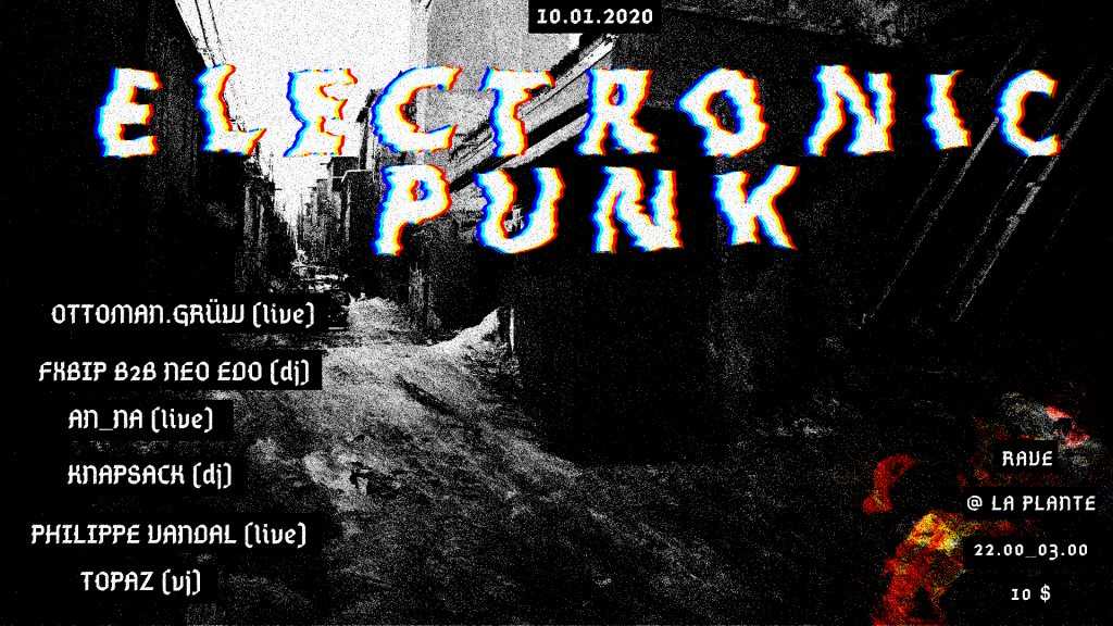 Electronic Punk Rave at TBA, Montreal