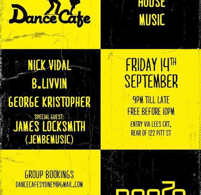 Dance Cafe Sydney at One22, Sydney