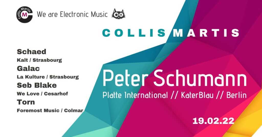 We Are Electronic Music with Peter Schumann en Collis Martis, Este