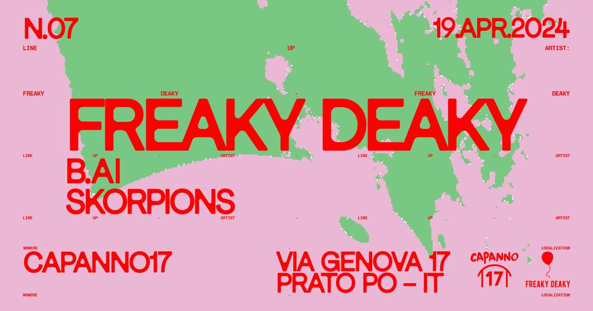 Freaky Deaky W B.AI / Skorpions at Capanno Blackout, Central