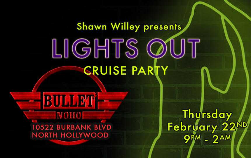 Lights Out at The Bullet Bar, Los Angeles