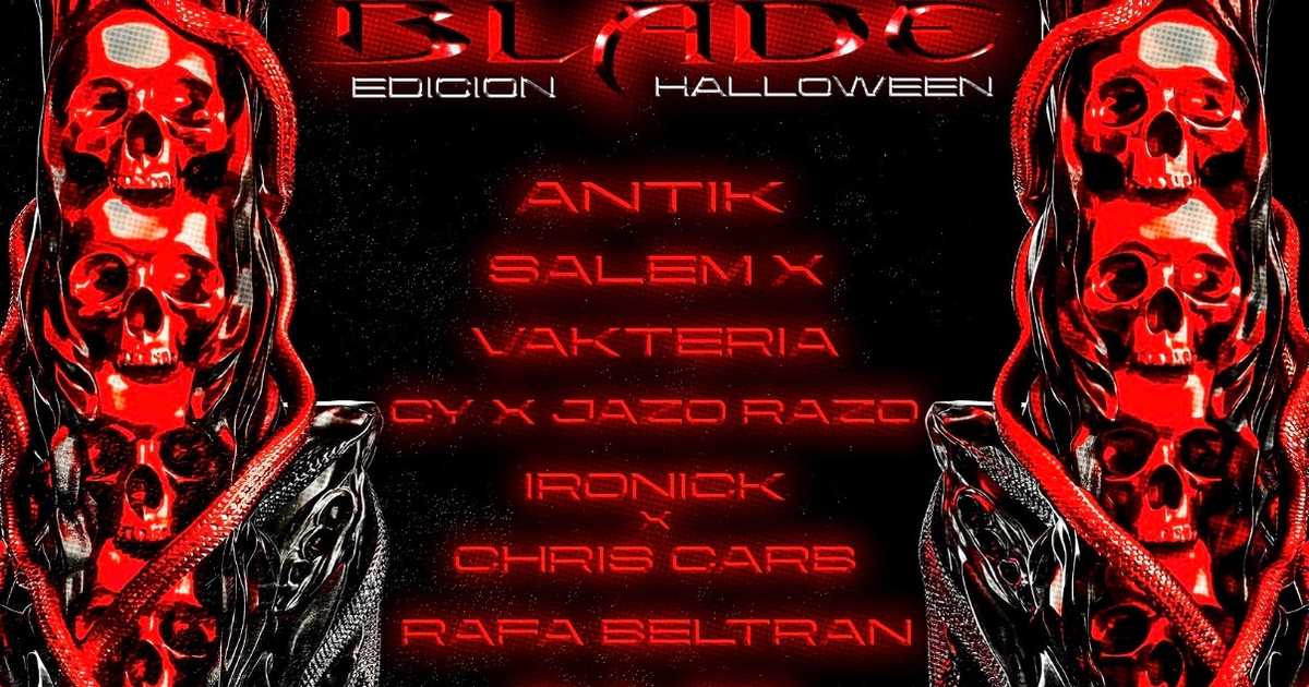 BLADE RAVE (HALLOWEEN) en Foro Normandie, Ciudad de México