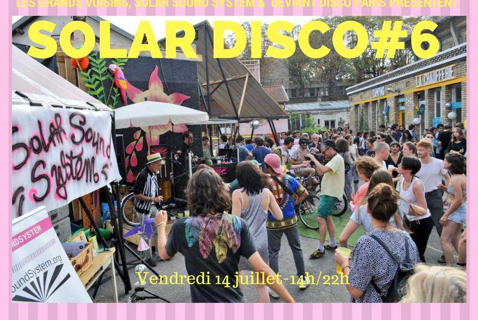 Solar Disco #6 a Les Grands Voisins, Parigi