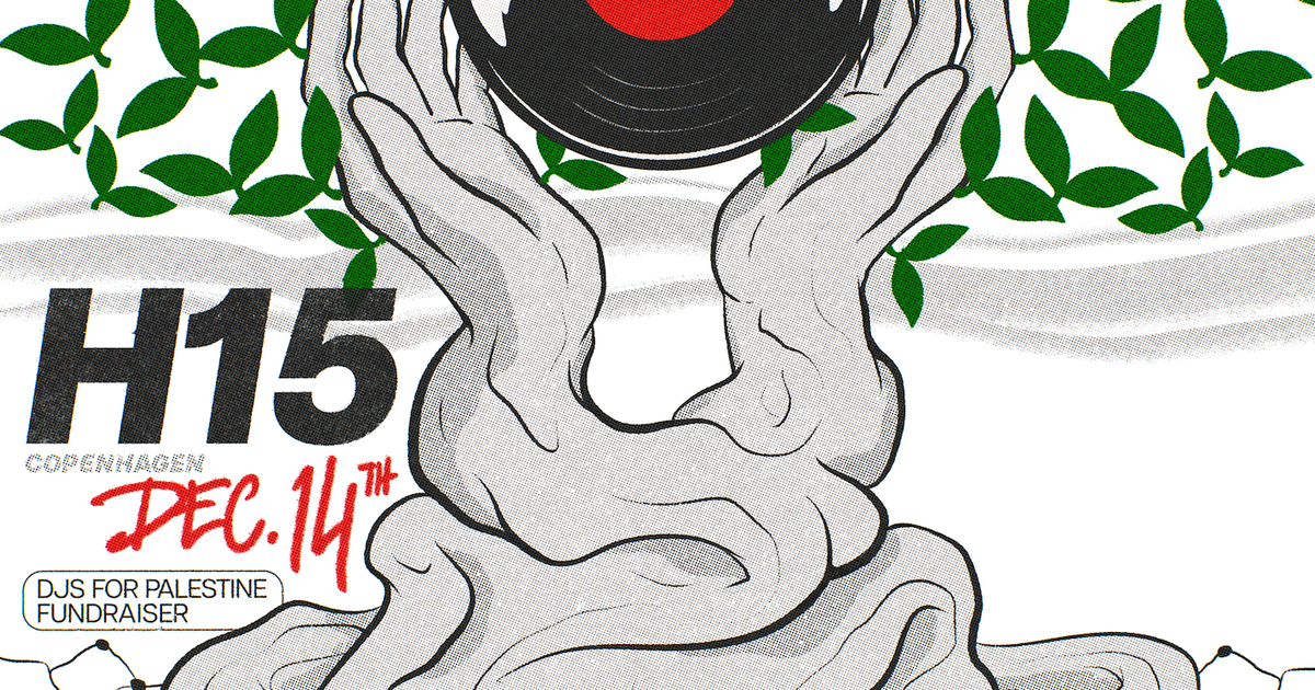 Djs for Palestine Fundraiser em H15 Scene & Studio, Copenhagen
